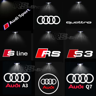 Projecteur Led Porte Logo Audi – RS SHOP
